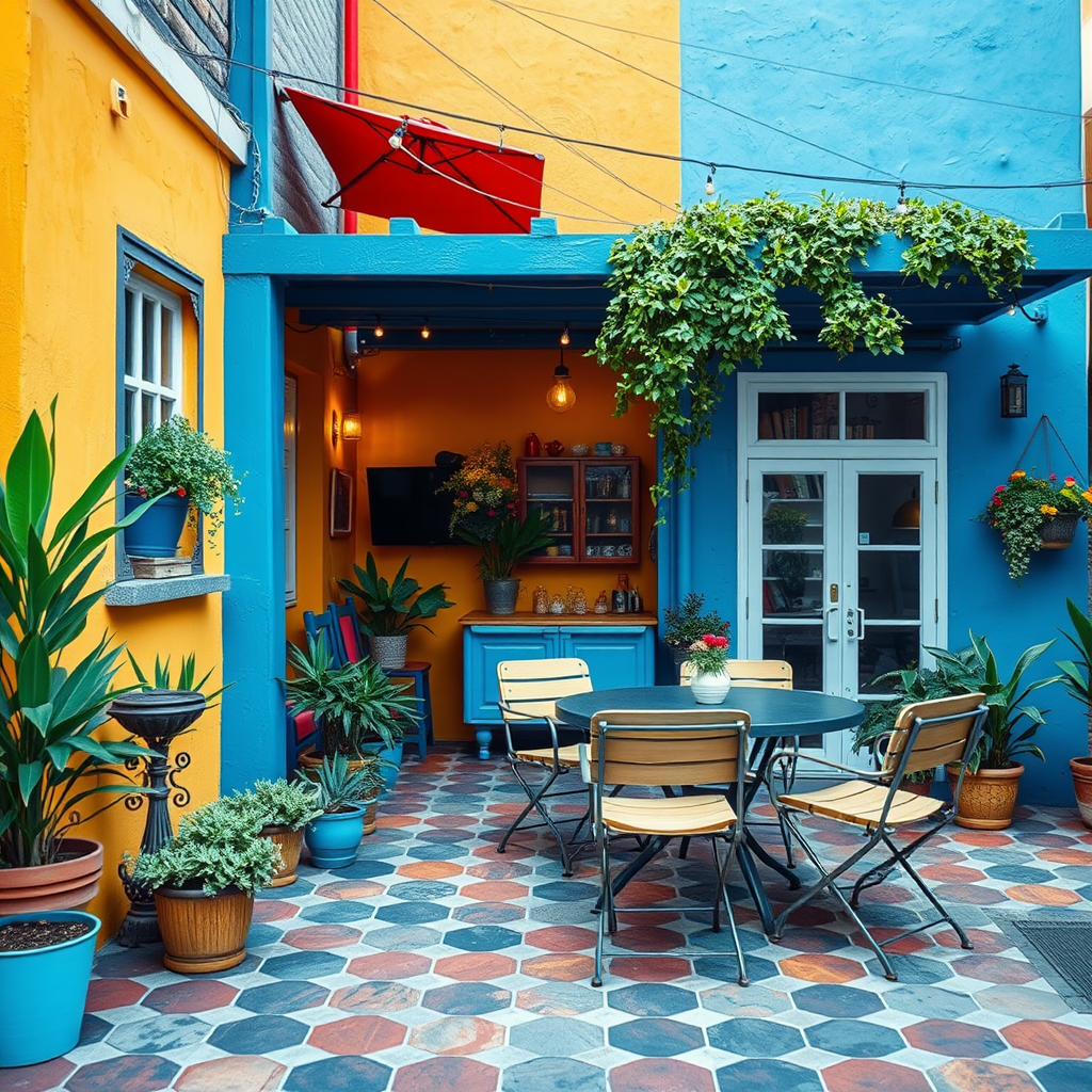 15 Vibrant Ideas to Transform Your Outdoor Patio into a Colorful Oasis ...