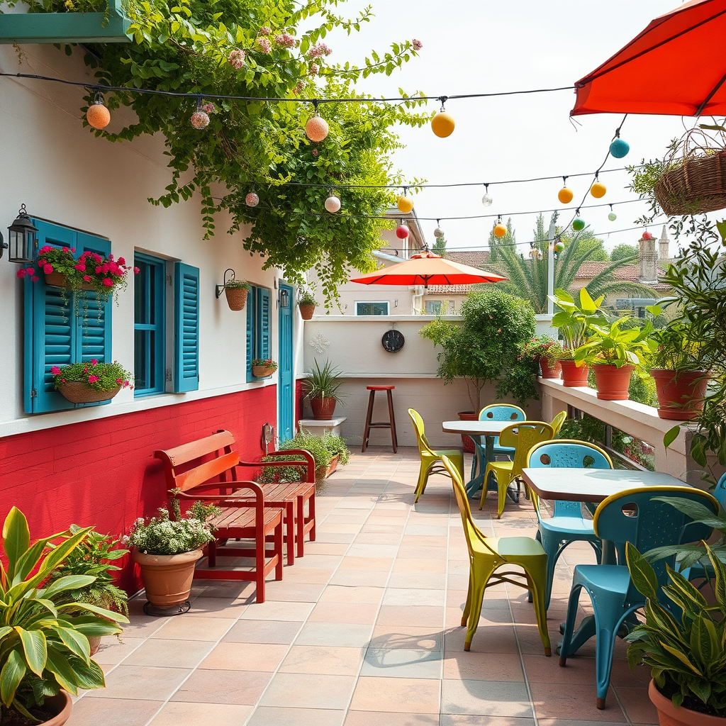 15 Vibrant Ideas to Transform Your Outdoor Patio into a Colorful Oasis ...