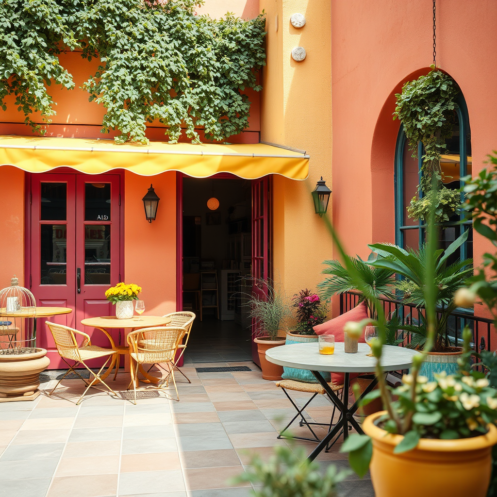 15 Vibrant Ideas to Transform Your Outdoor Patio into a Colorful Oasis ...