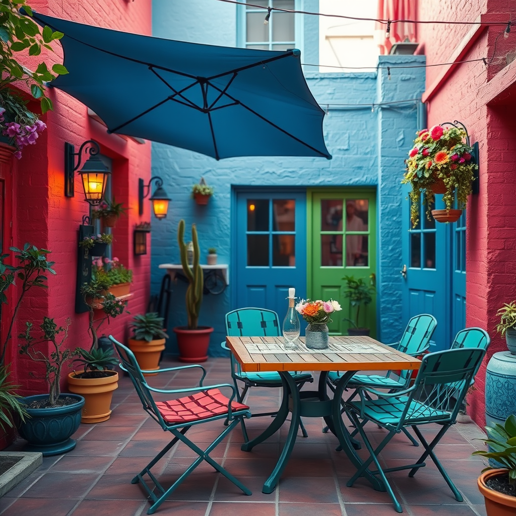 15 Vibrant Ideas to Transform Your Outdoor Patio into a Colorful Oasis ...