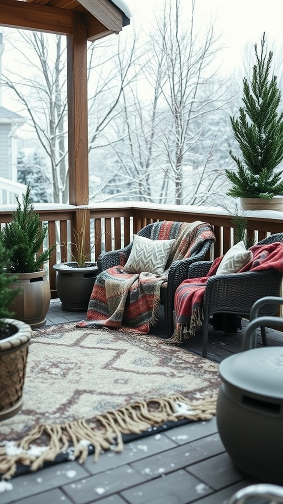 20 Cozy and Stylish Ideas for Your Winter Patio – yaamb.com