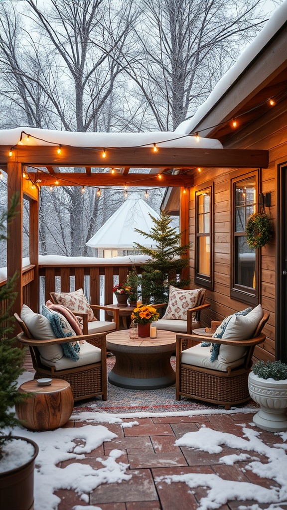 20 Cozy and Stylish Ideas for Your Winter Patio – yaamb.com