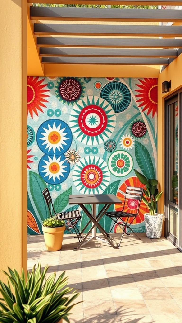 20 Whimsical Ideas to Transform Your Patio with Artistic Murals – yaamb.com