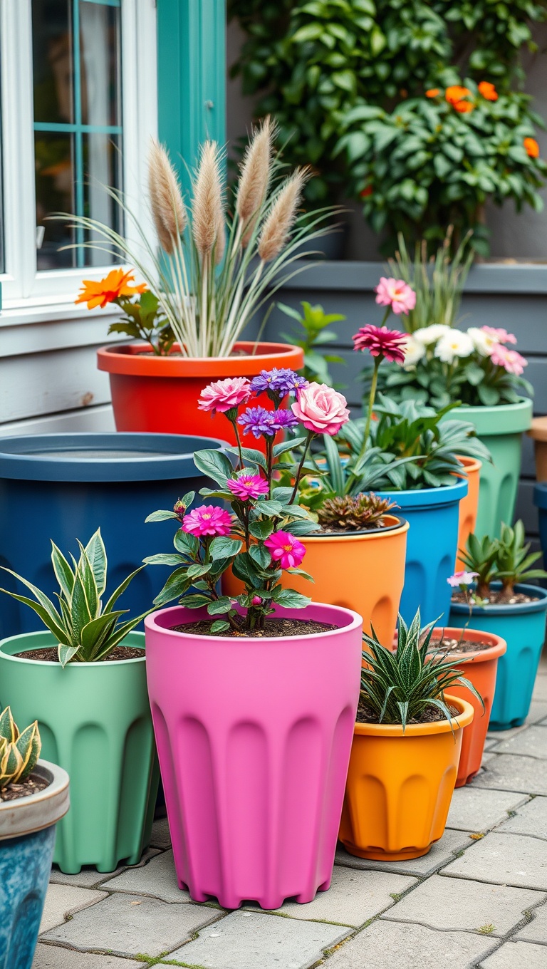 20 Chic and Creative Ideas for Stylish Patio Planters – yaamb.com